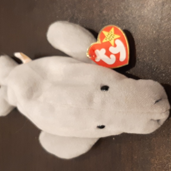 Ty | Toys | Ty Manny The Manatee Beanie Babies | Poshmark